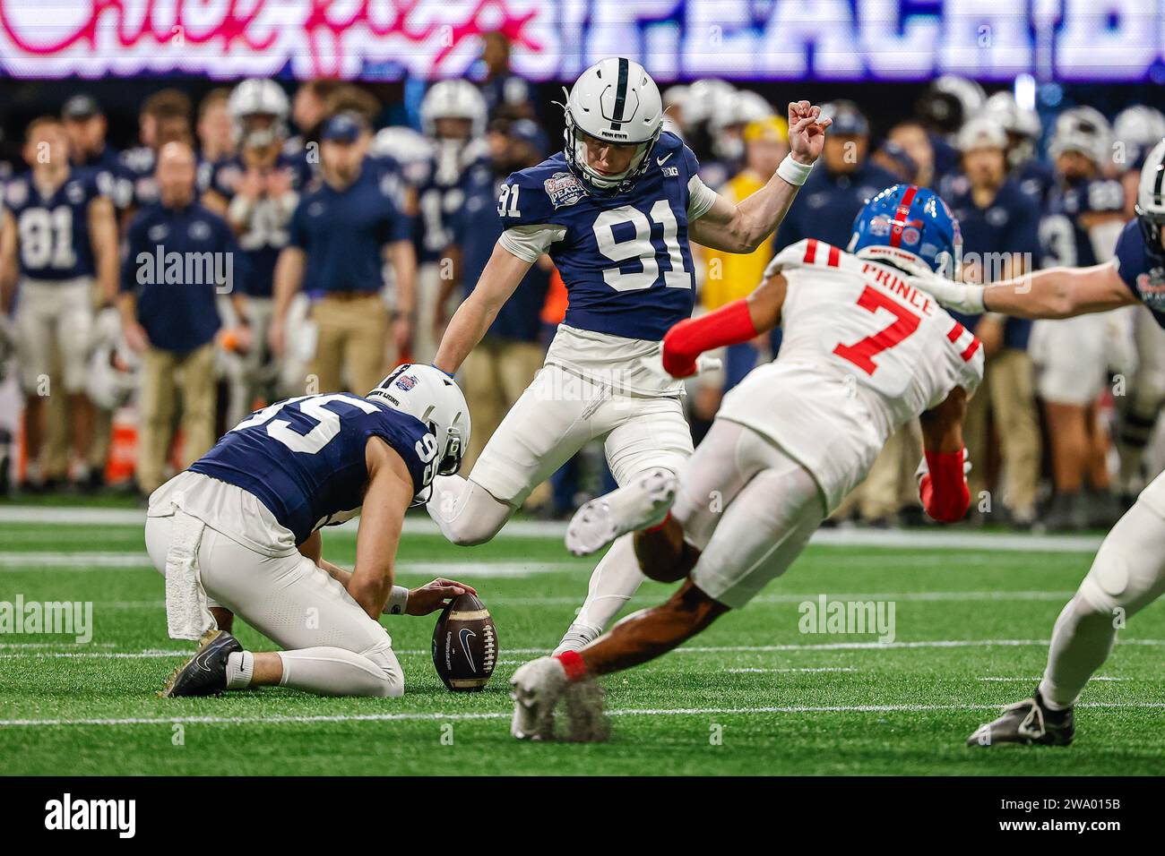 December 30, 2023: Penn State's Alex Felkins in action during the Chick ...