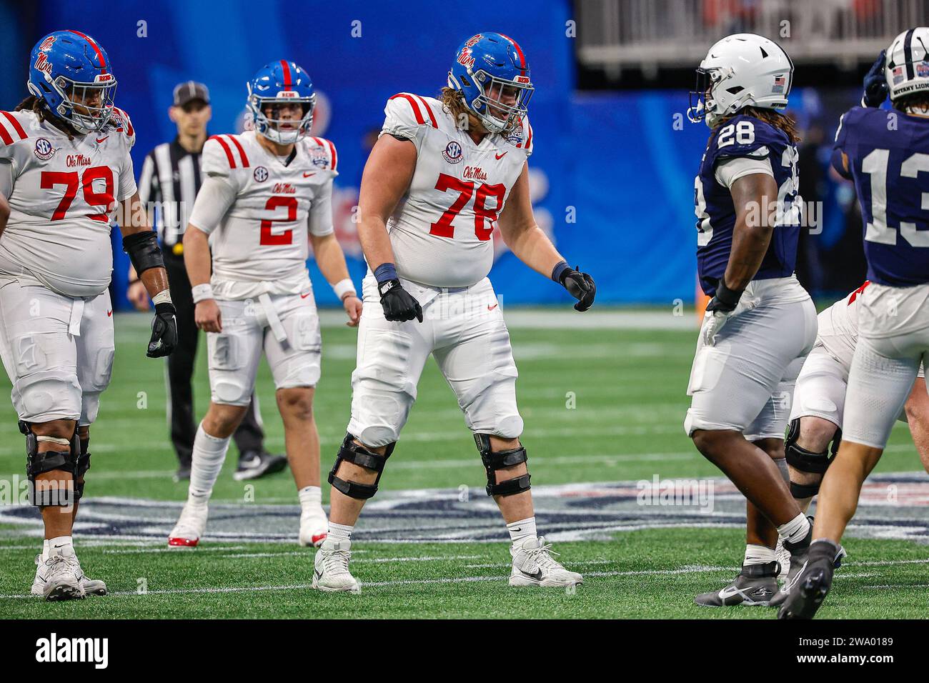 December 30, 2023: Jeremy James of Ole Miss in action during the Chick ...