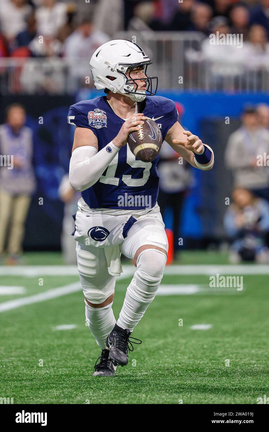 December 30, 2023: Penn State's Drew Allar in action during the Chick ...