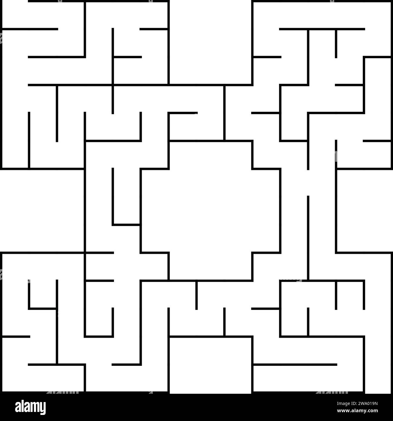 A set of four rectangular labyrinths maze Stock Vector Image & Art - Alamy