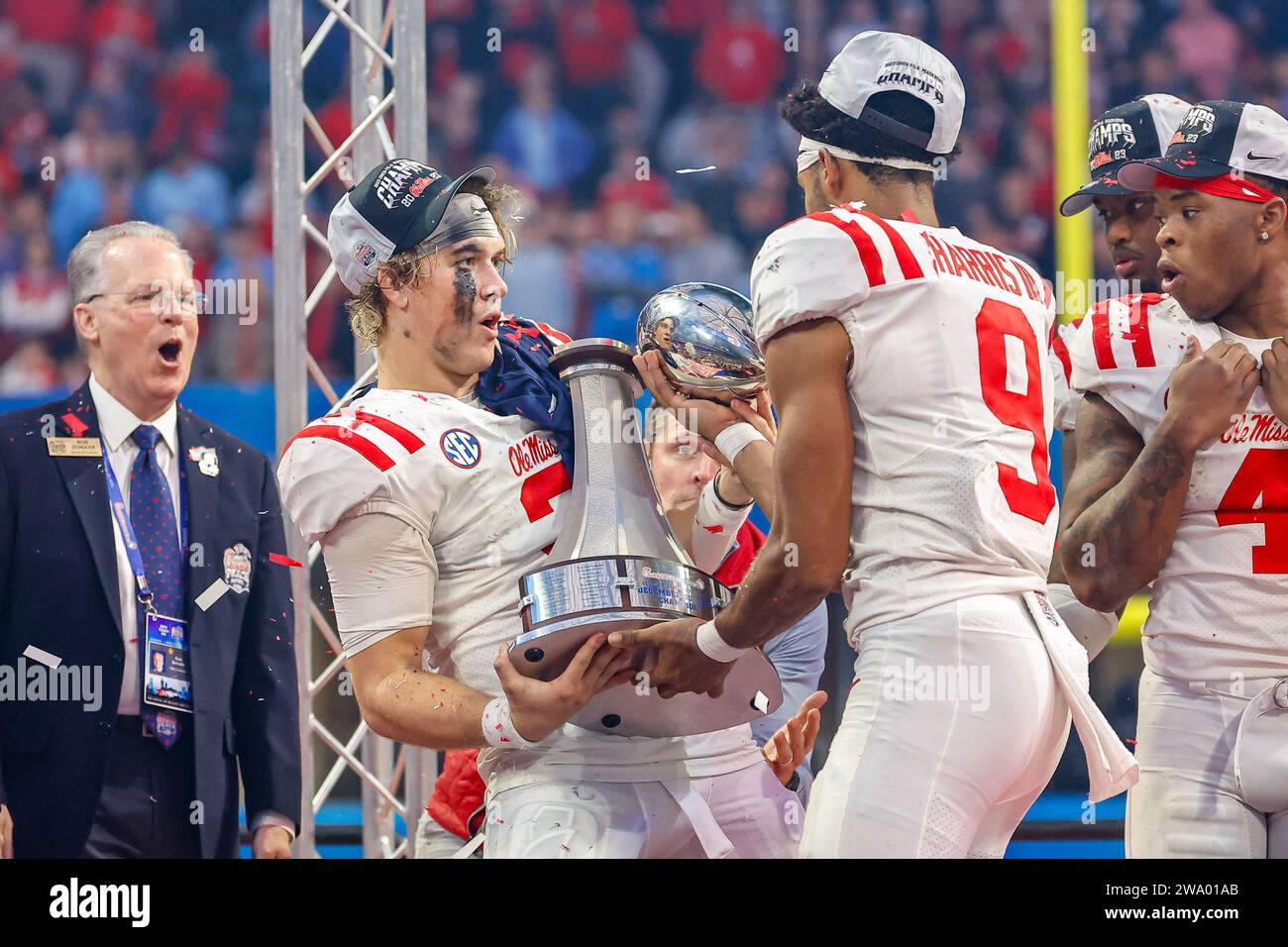 December 30, 2023: Maybe the best catch Tre Harris had all night at the ...