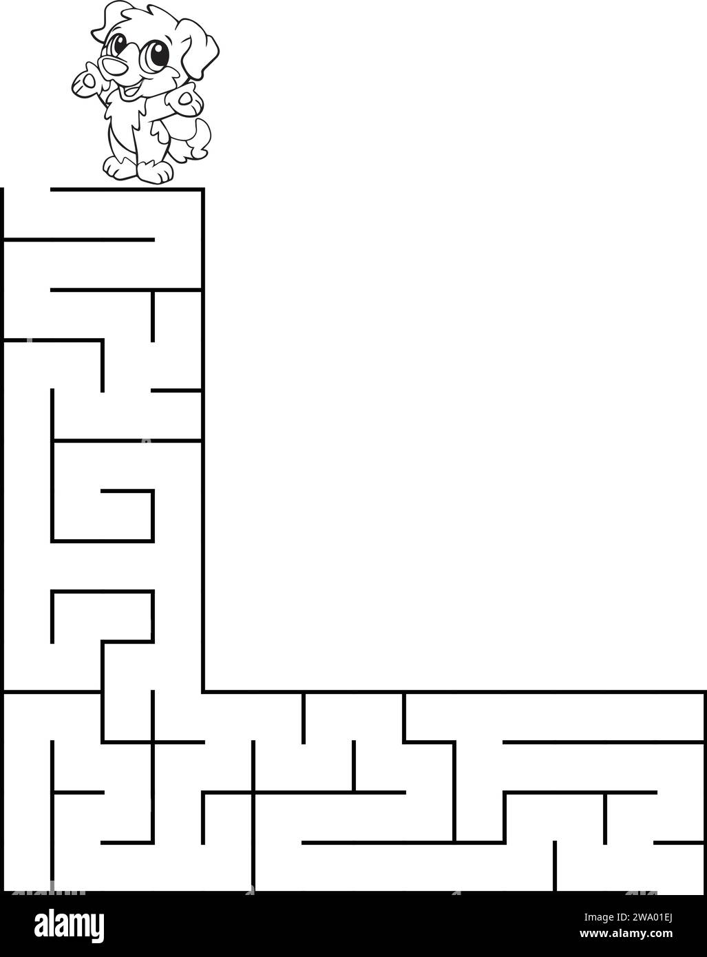 A set of four rectangular labyrinths maze Stock Vector Image & Art - Alamy