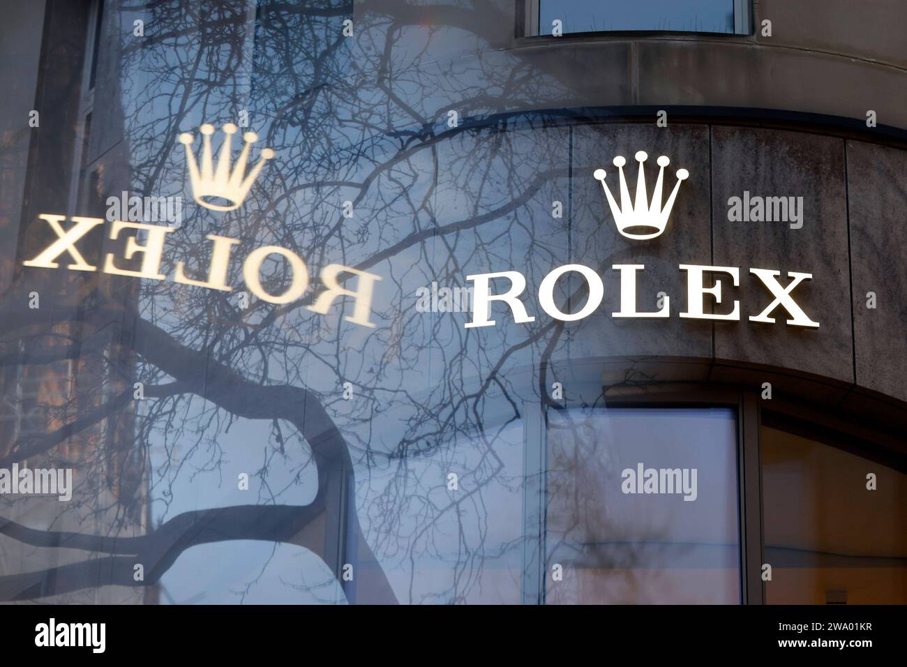 Rolex haus hi-res stock photography and images - Alamy