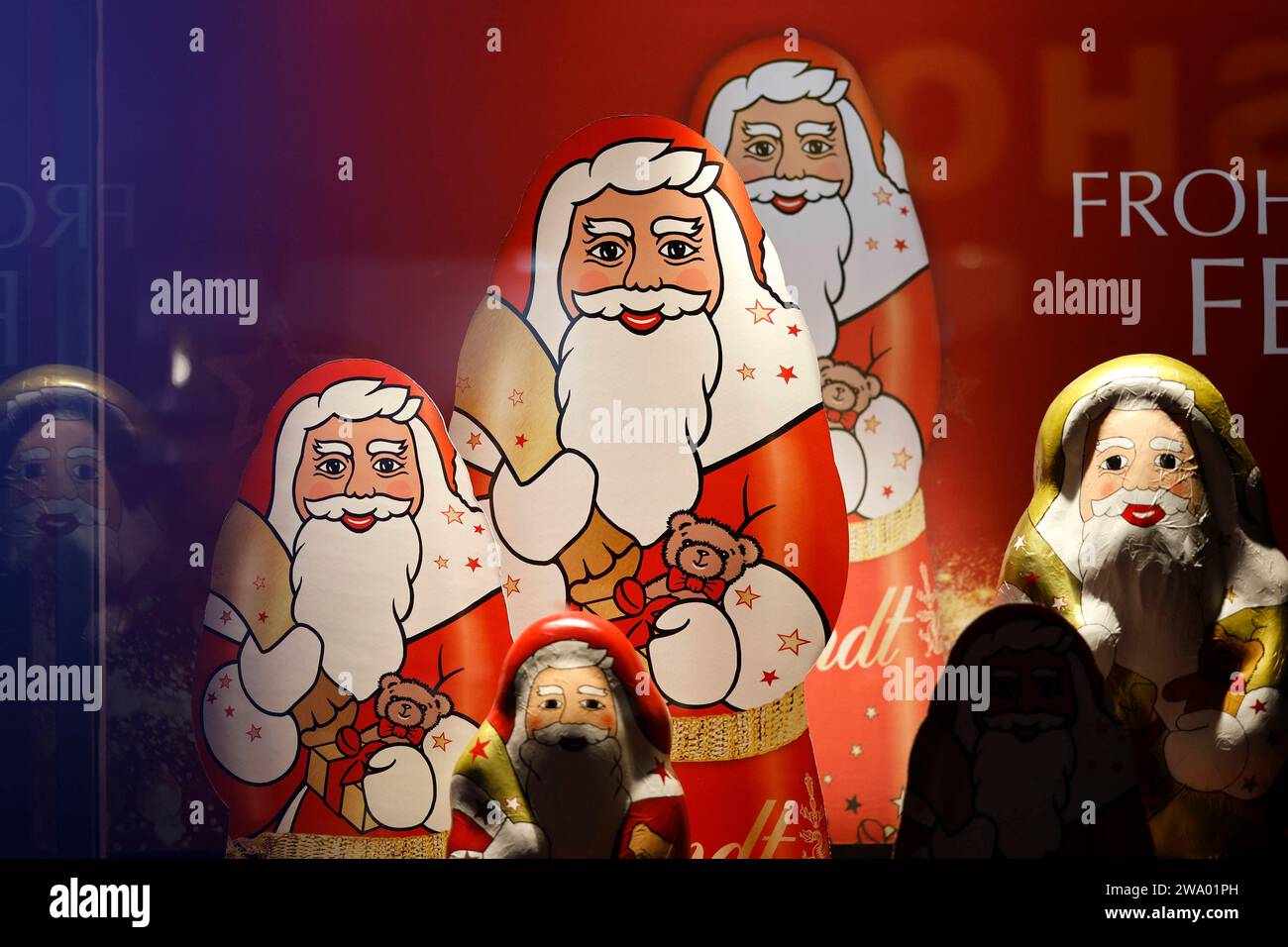 Schoko Nikolaus Mit Logo Schokoweihnachtsmann & Festliche Werbeartikel