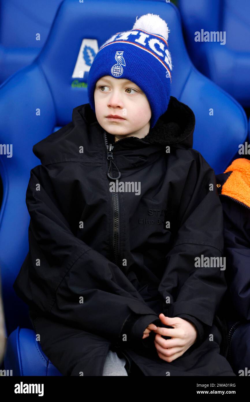Oldham Athletic Association Football Club mascot during the Vanarama ...