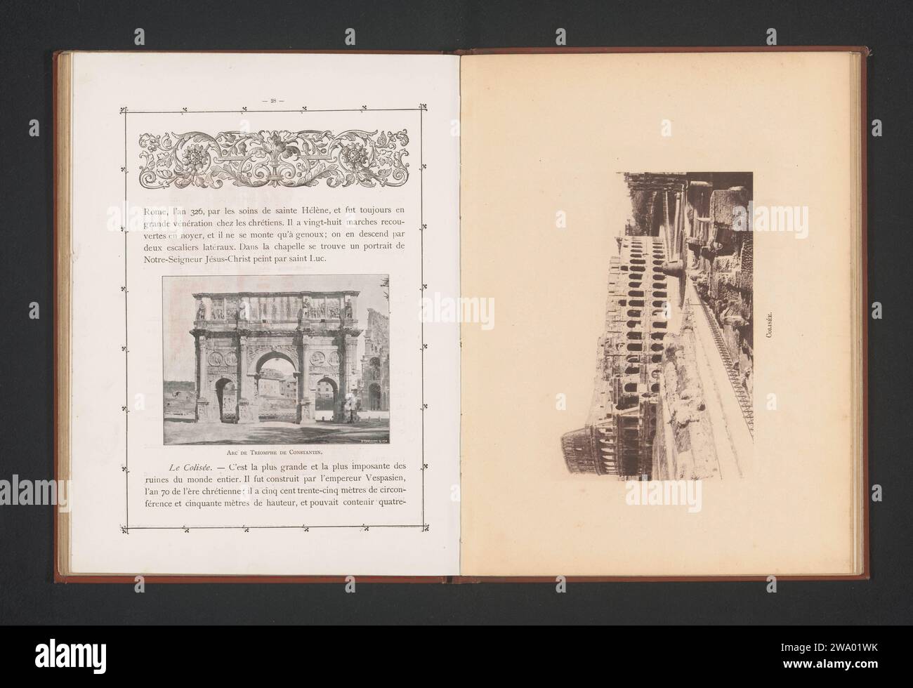 View of the Colosseum in Rome, Anonymous, c. 1893 - in or before 1898 ...