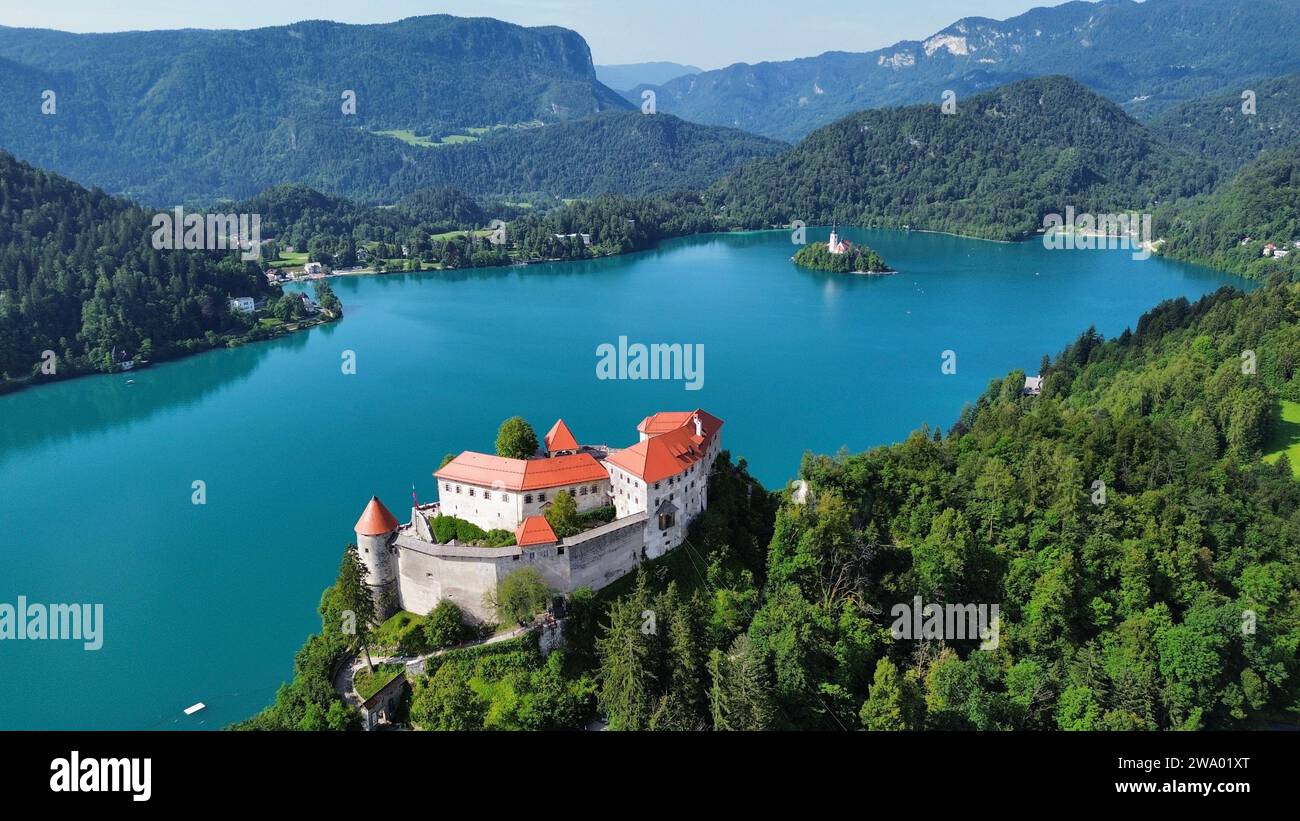 Blejski castle hi-res stock photography and images - Alamy