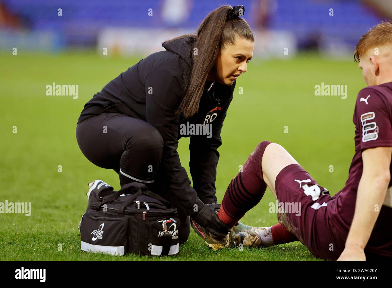Physio of hartlepool united football club hi-res stock photography and ...