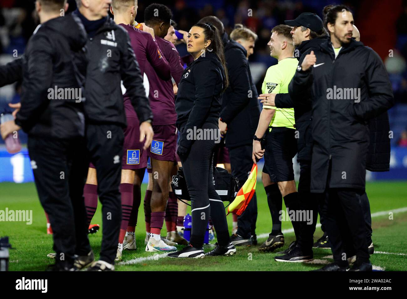 Physio of hartlepool united football club hi-res stock photography and ...
