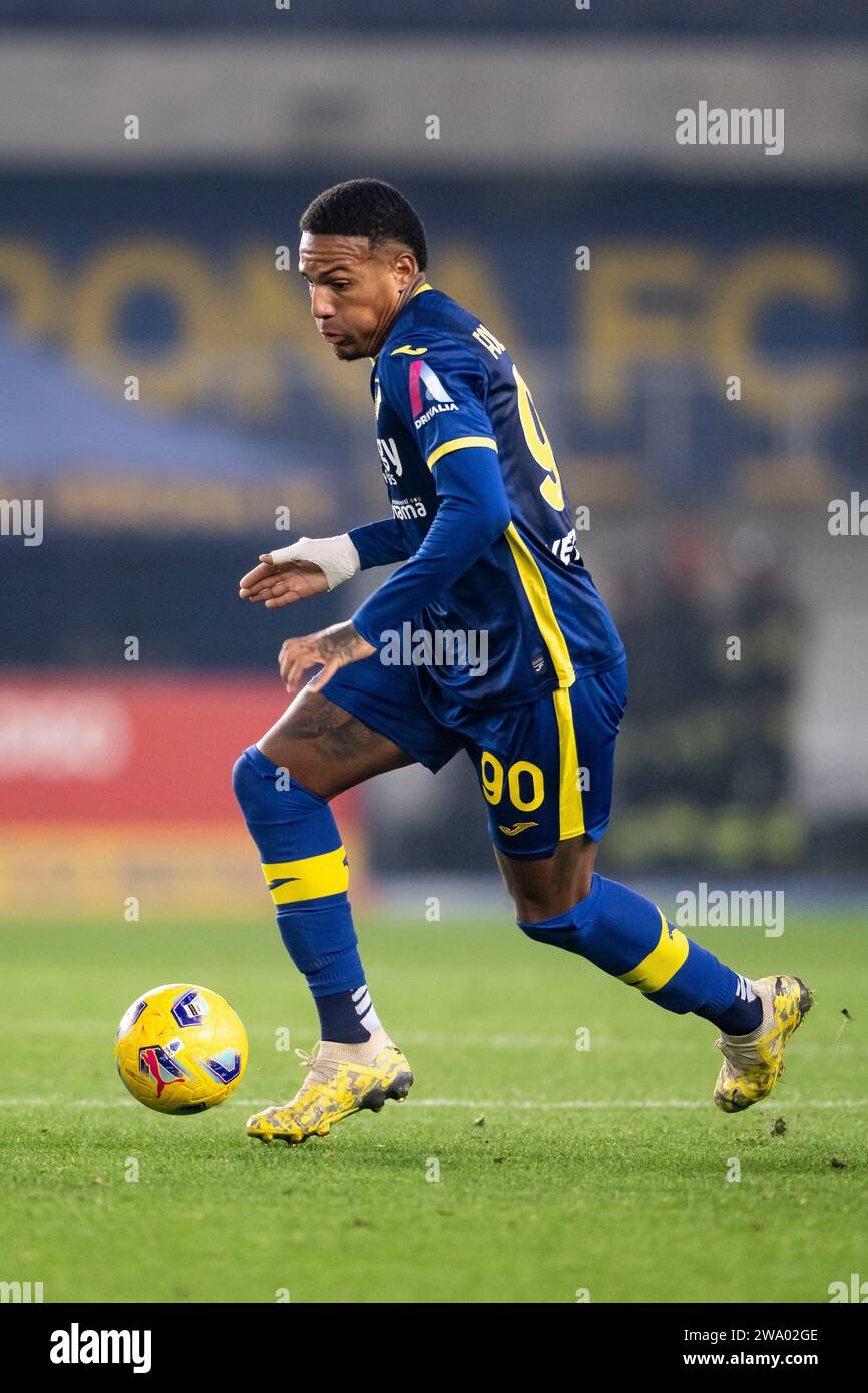 Michael Folorunsho (Hellas Verona) during the Italian "Serie A" match ...
