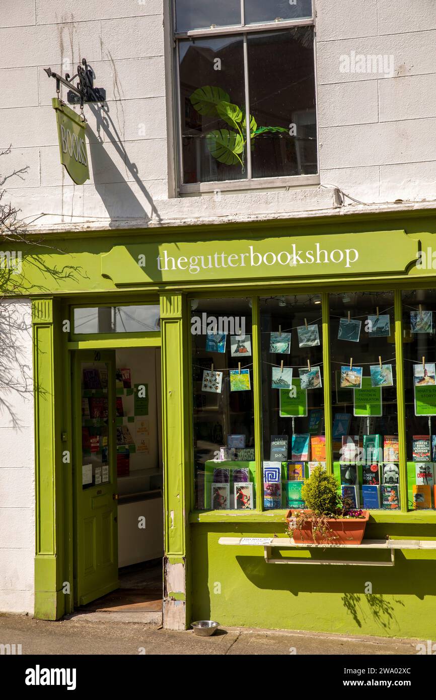 Ireland, Dublin, Dalkey, Railway Road, the Gutter Bookshop Stock Photo ...