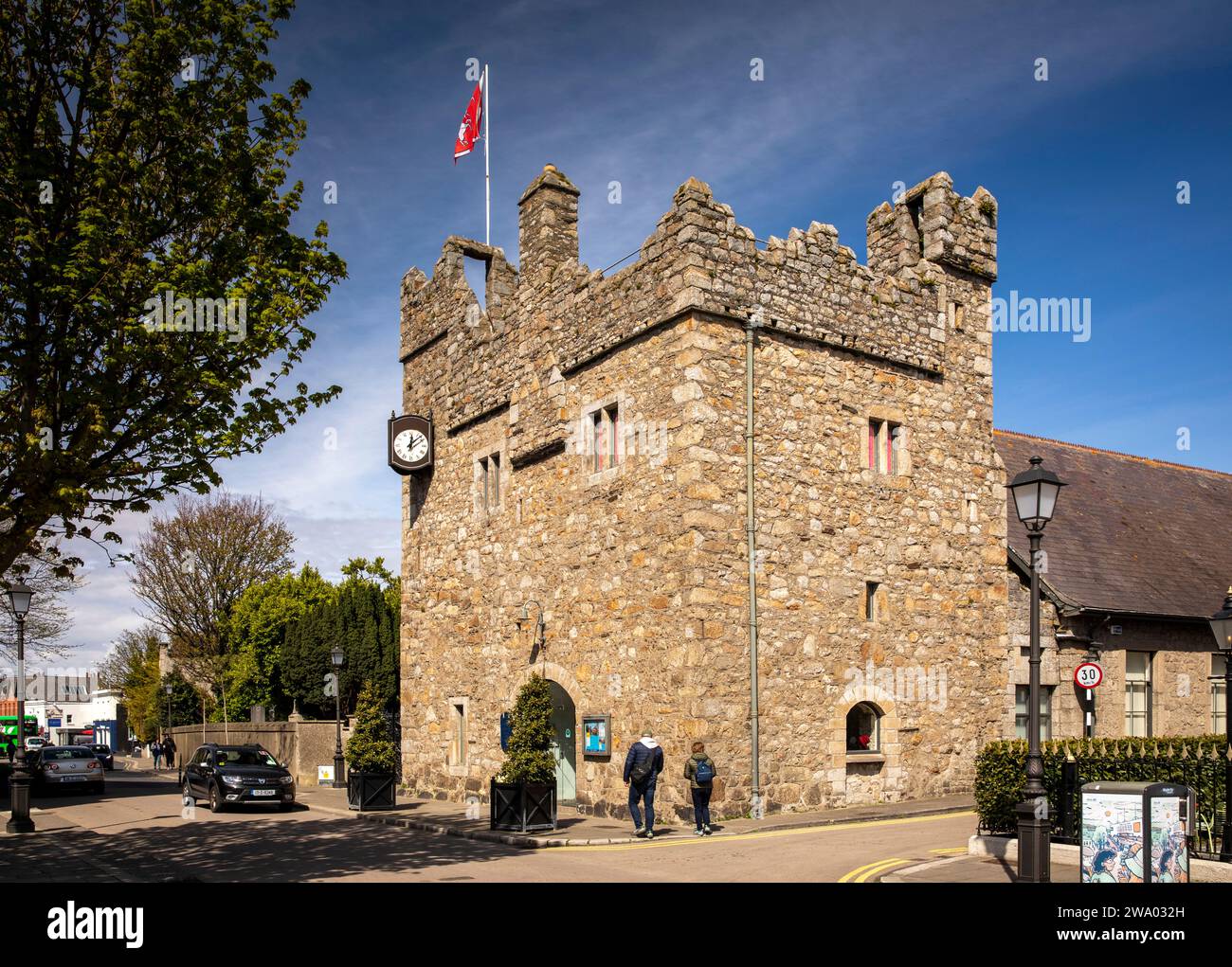 Ireland, Dublin, Dalkey, Castle Street, Goat Castle Stock Photo - Alamy