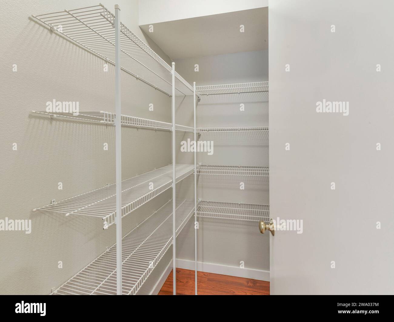 Modern residential kitchen pantry interior Stock Photo - Alamy