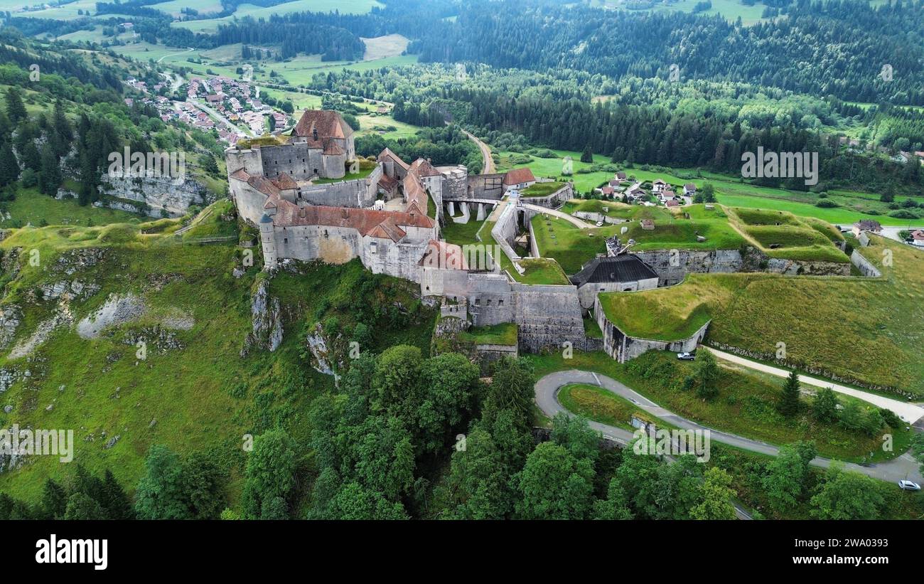 Joux castle hi-res stock photography and images - Alamy