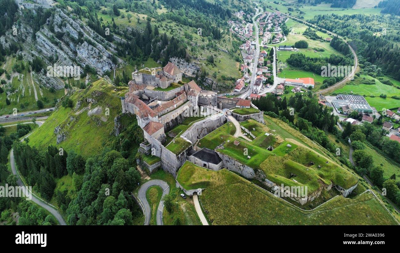 Joux castle hi-res stock photography and images - Alamy