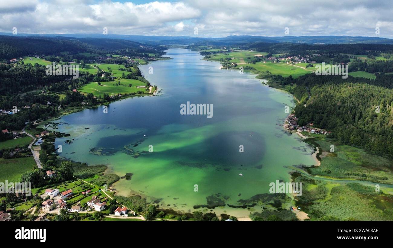 Saint point lake jura france hi-res stock photography and images - Alamy
