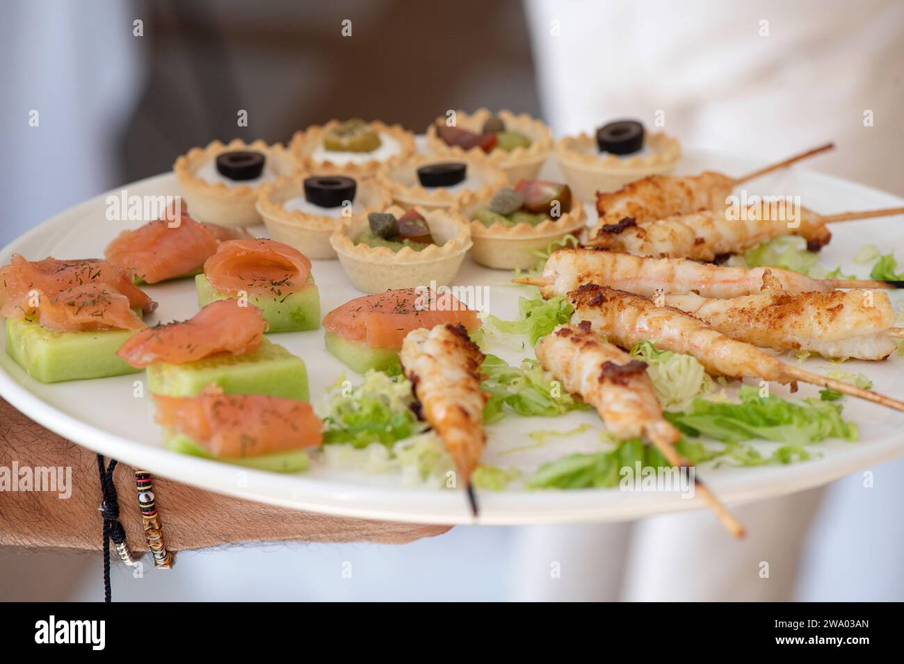 Bite sized sandwiches hi-res stock photography and images - Alamy
