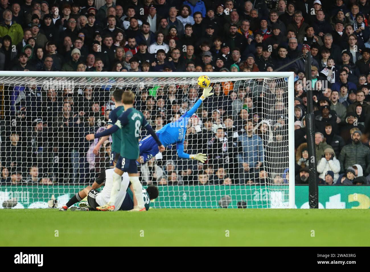 Craven Cottage, Fulham, London, UK. 31st Dec, 2023. Premier League ...