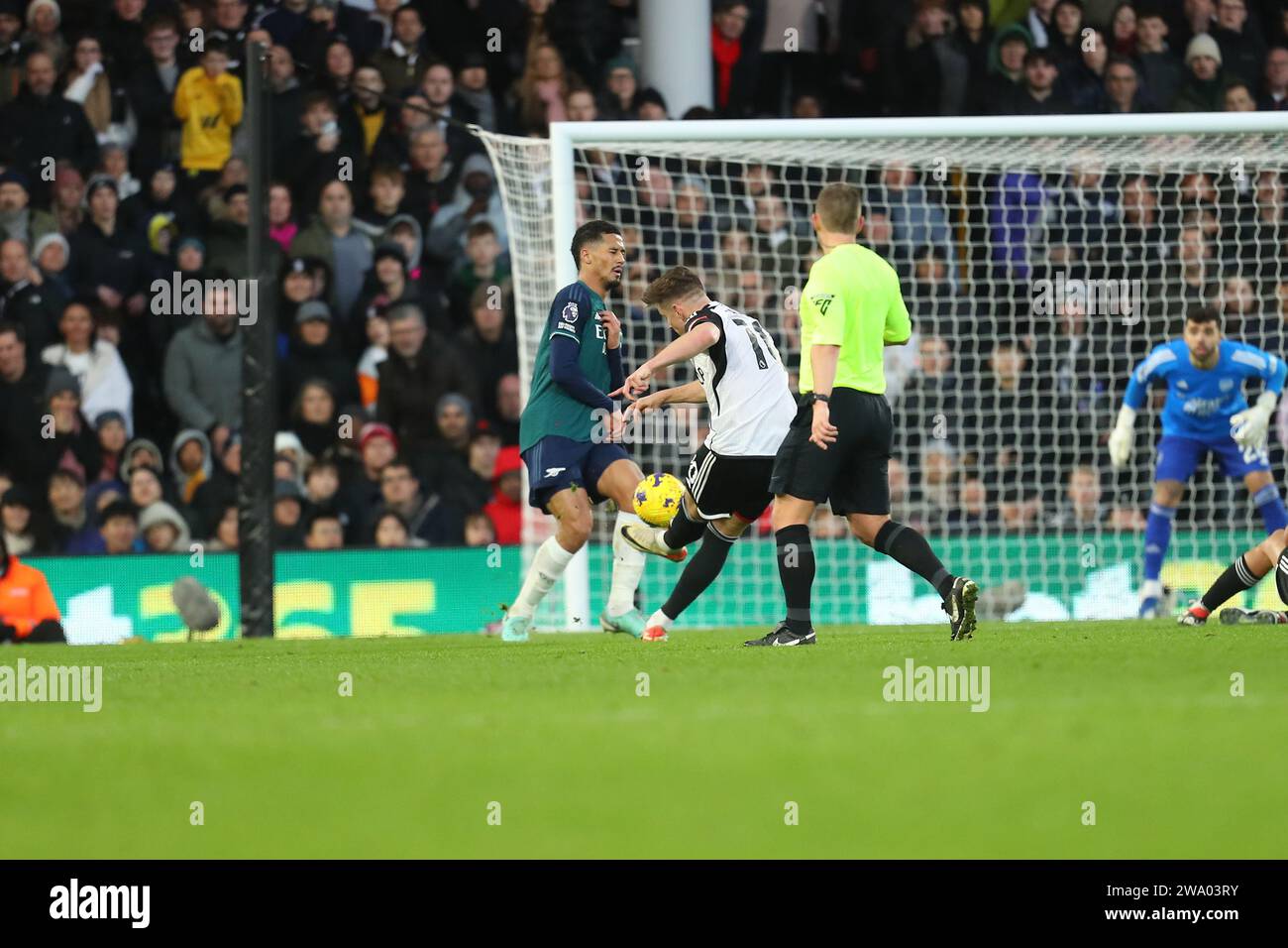 Craven Cottage, Fulham, London, UK. 31st Dec, 2023. Premier League ...