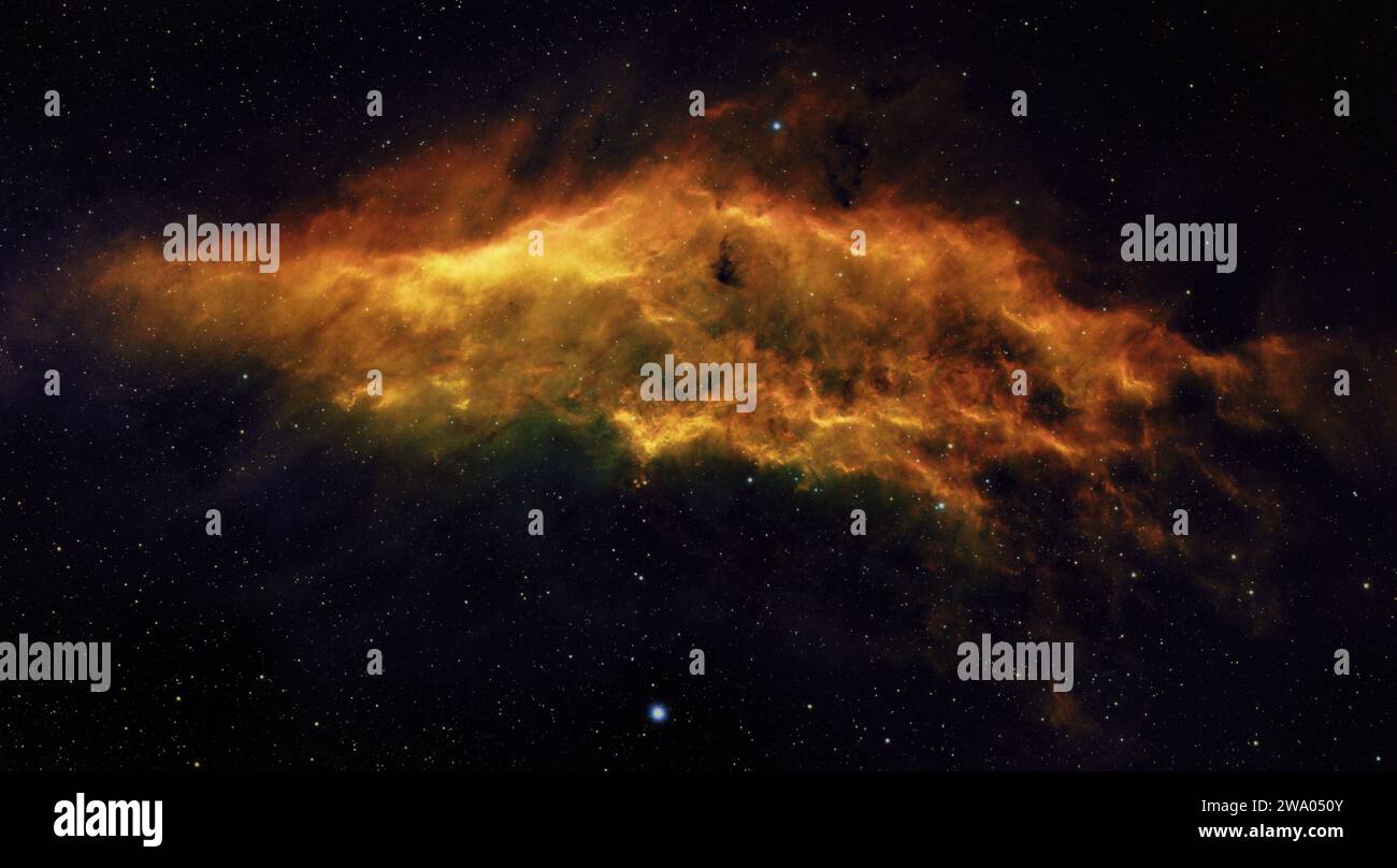 NGC1499 California Nebula Stock Photo - Alamy