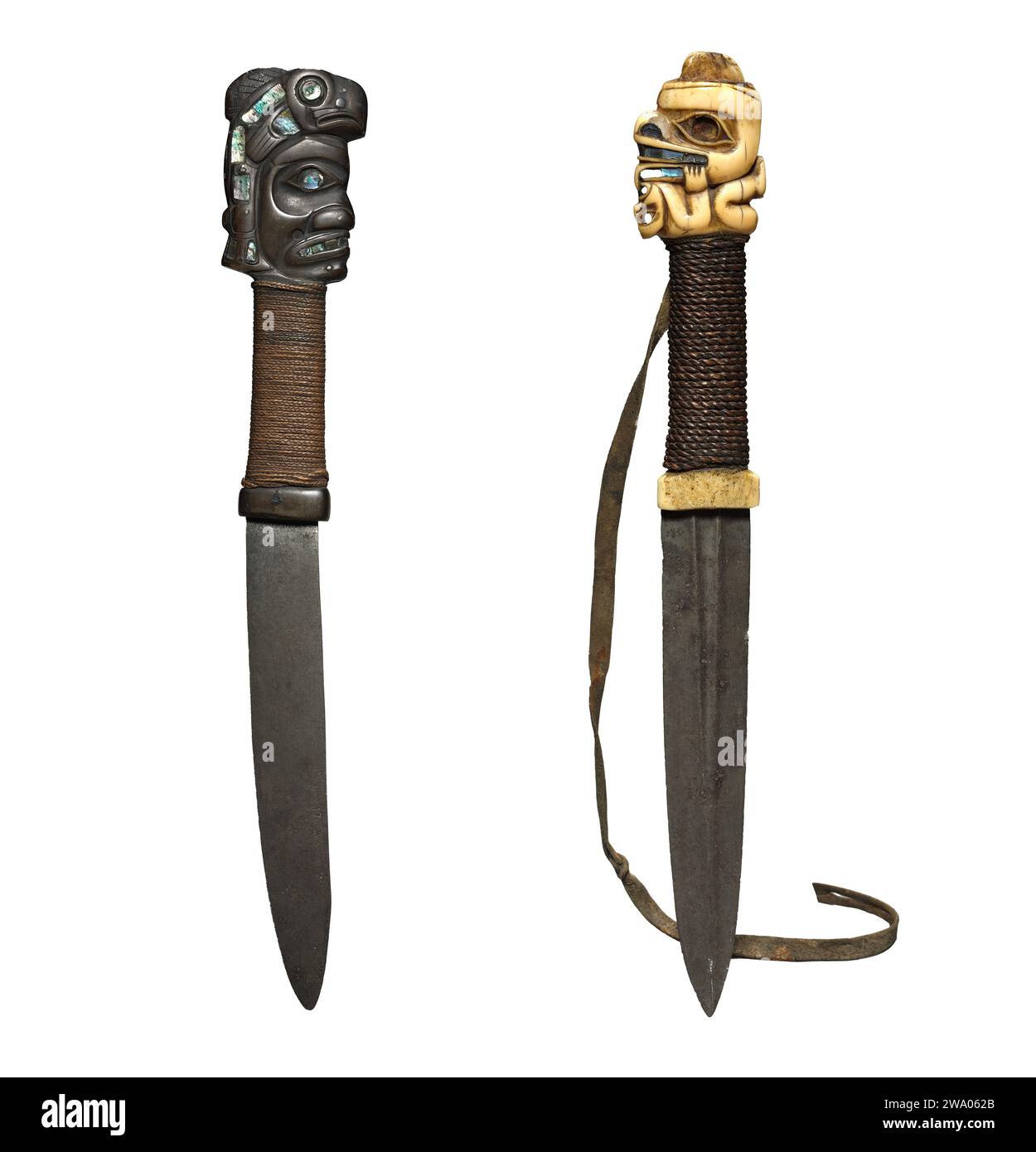 Northwest Coast, Tlingit - American Native - Fighting Knife late 1800s ...
