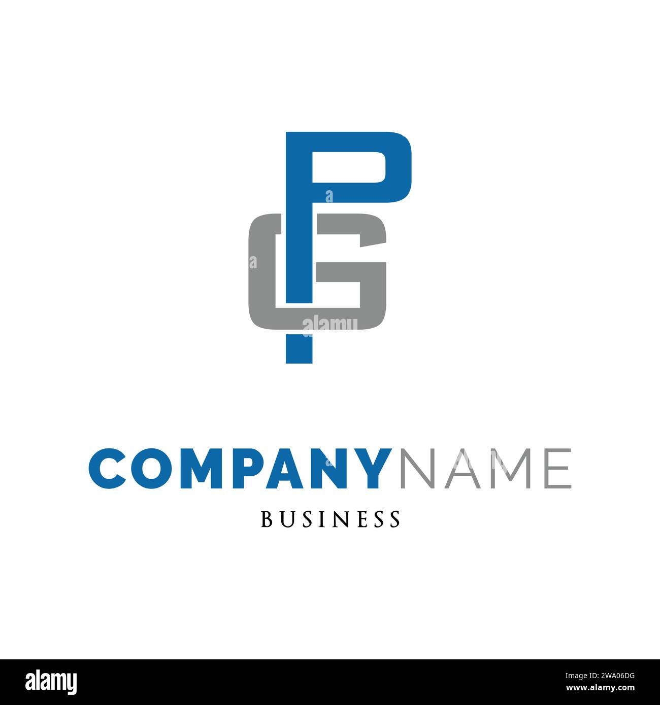 Initial letter pg Cut Out Stock Images & Pictures - Alamy