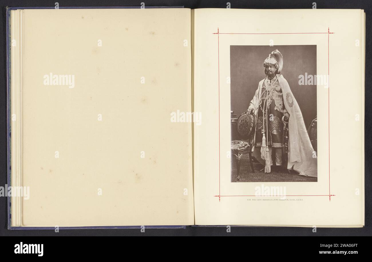Portret van Jung Bahadur Rana, Bourne & Shepherd (possibly), c. 1876 ...