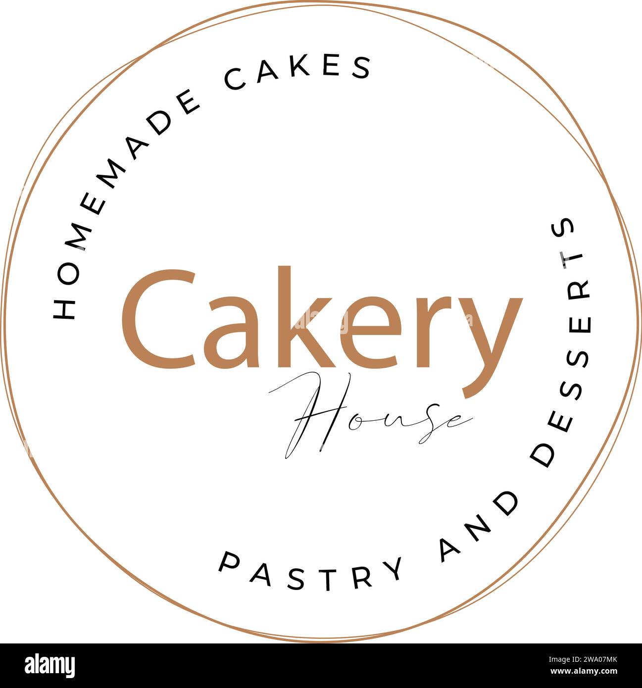 Free Vector | Bakery logo template editable file Stock Vector Image ...