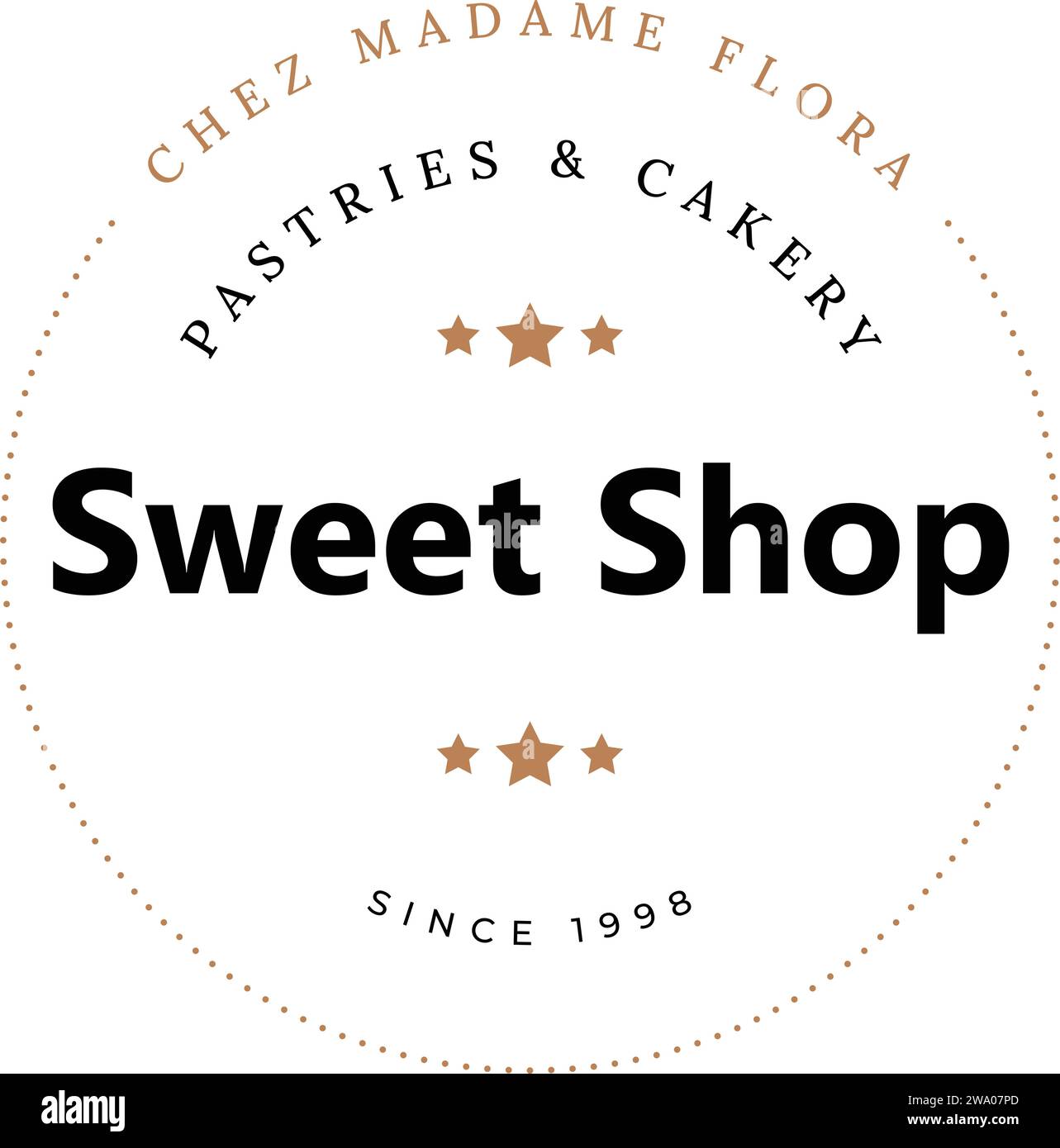 Free Vector | Bakery logo template editable file Stock Vector Image ...