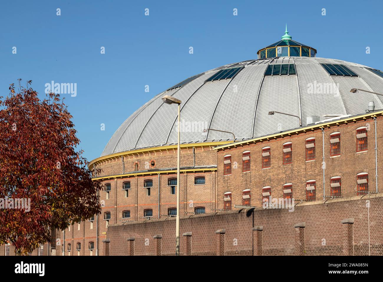 The dome of the former prison in the Dutch city of Haarlem Stock Photo ...