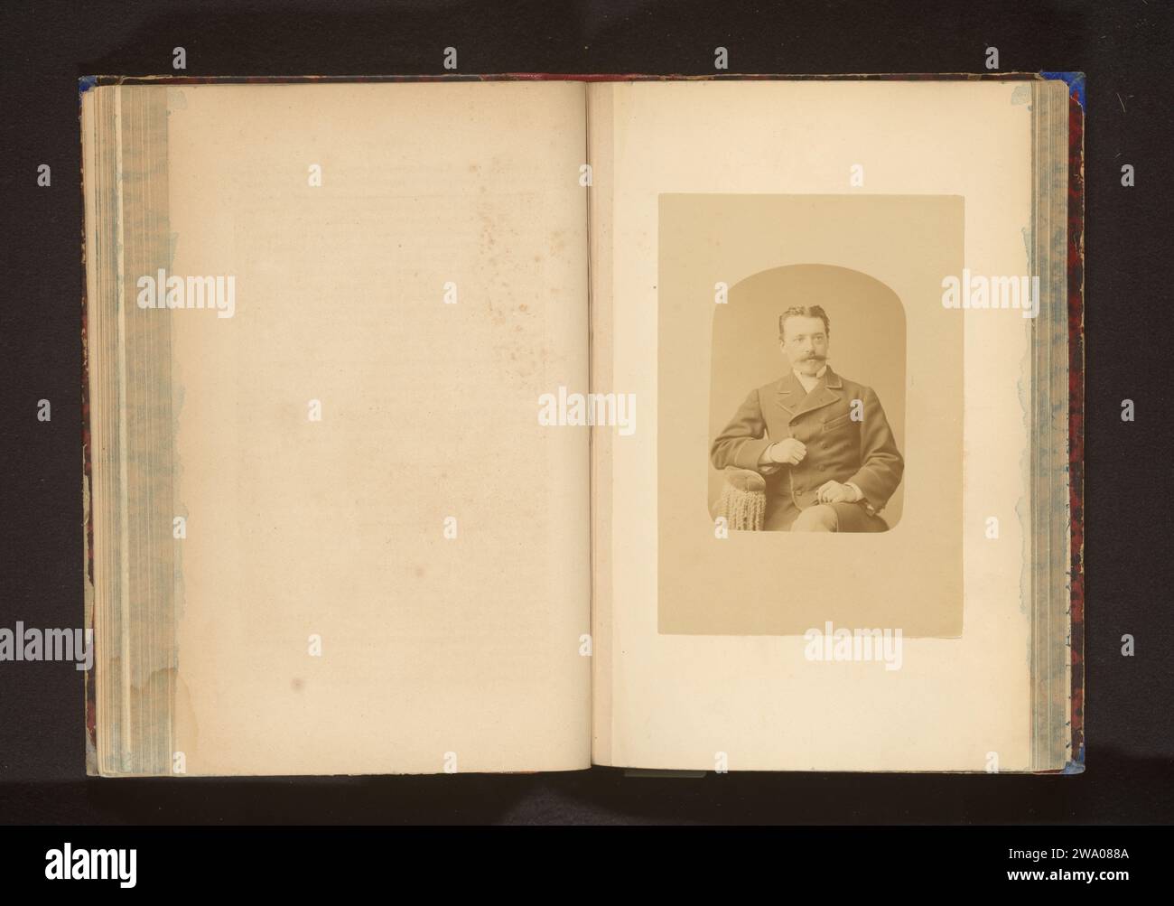 Portrait of Luis Niesten, Anonymous, c. 1882 photograph photographic ...