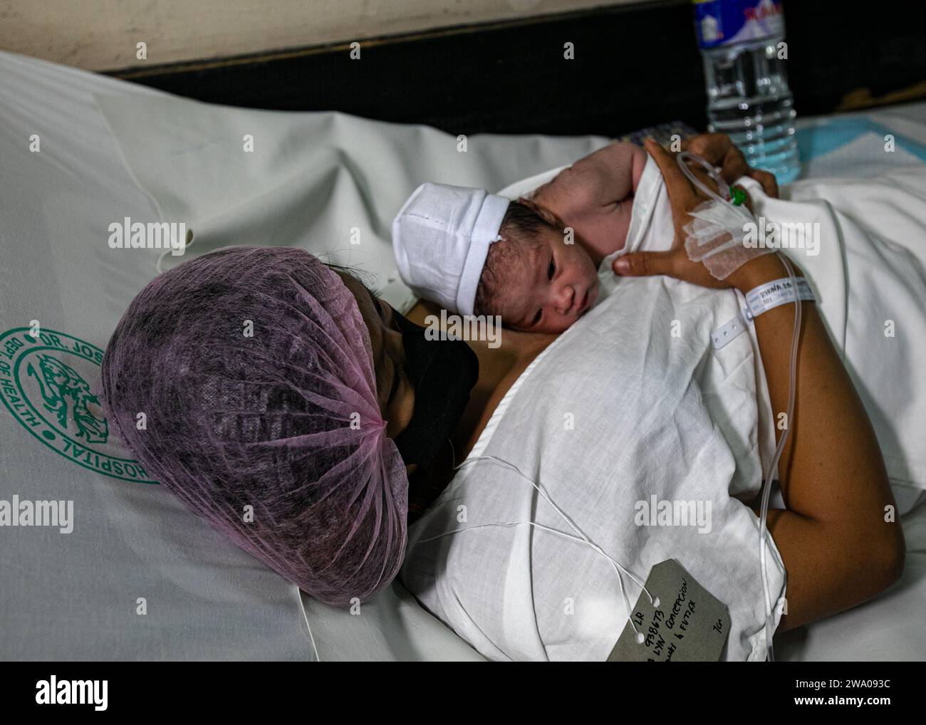 Manila, Manila, Philippines. 1st Jan, 2024. Rhona Lyn Concepcion, 23 ...