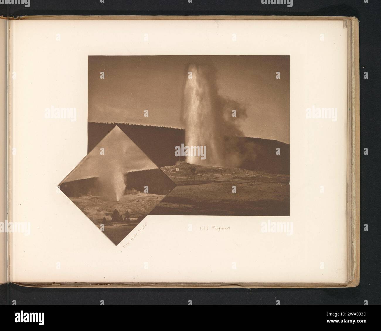 Bee Hive Geyser, Frank Jay Haynes, c. 1882 - in or before 1887 ...