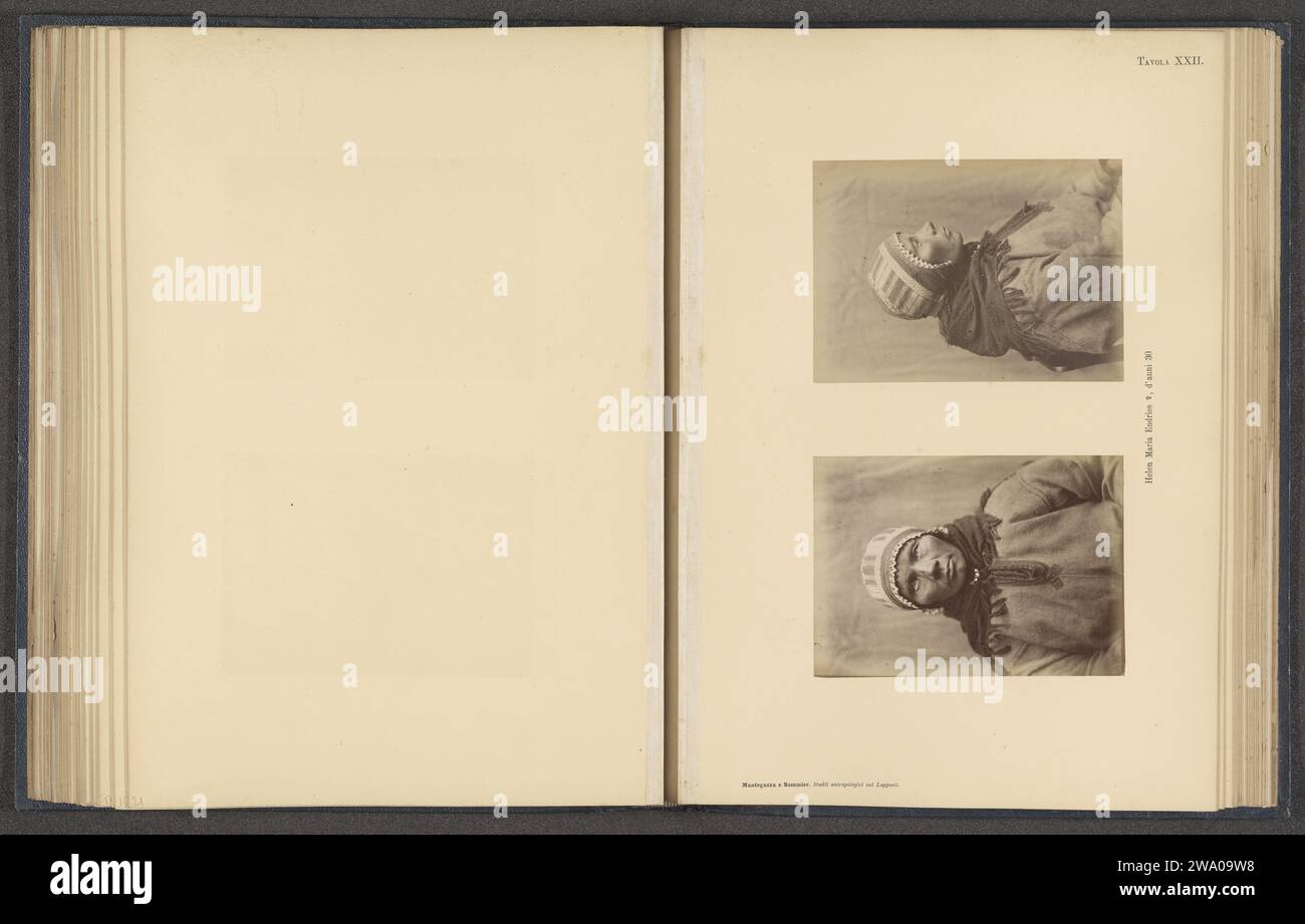 Two portraits of Helen Maria Endries, c. 1870 - in or before 1880 On ...