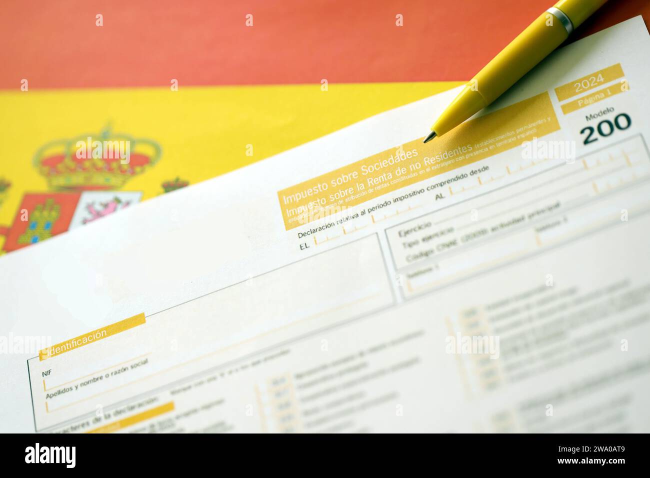 Modelo 200 spanish tax form for corporate income tax for non resident ...