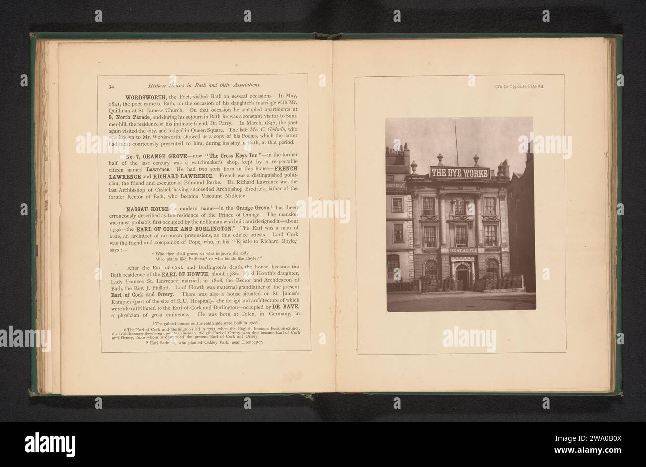 View of the "The Dye Works" building in Bath, Anonymous, c. 1878 - in ...