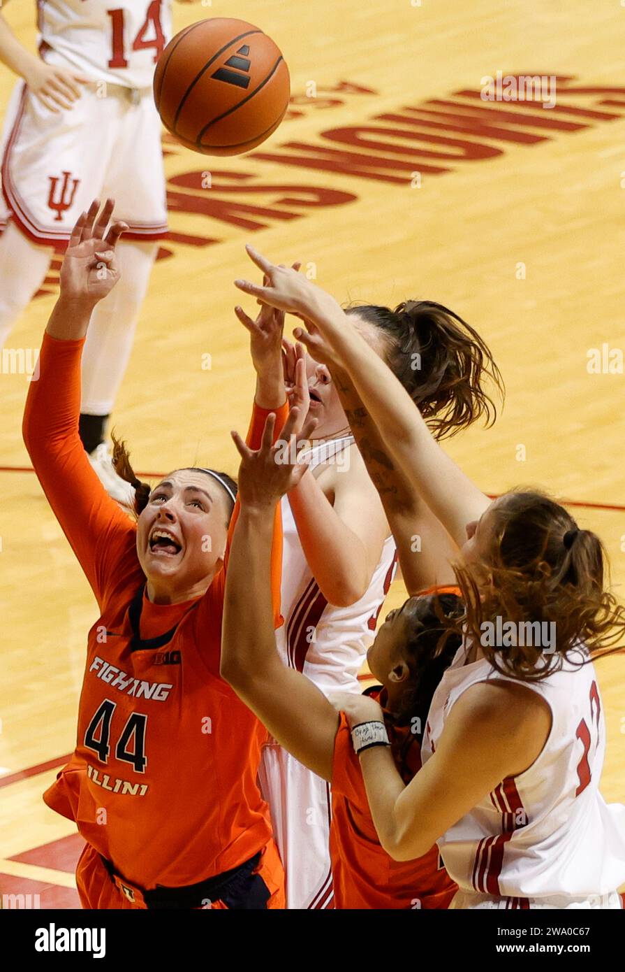 Bloomington, USA. 31st Dec, 2023. BLOOMINGTON, INDIANA - DECEMBER 31 ...