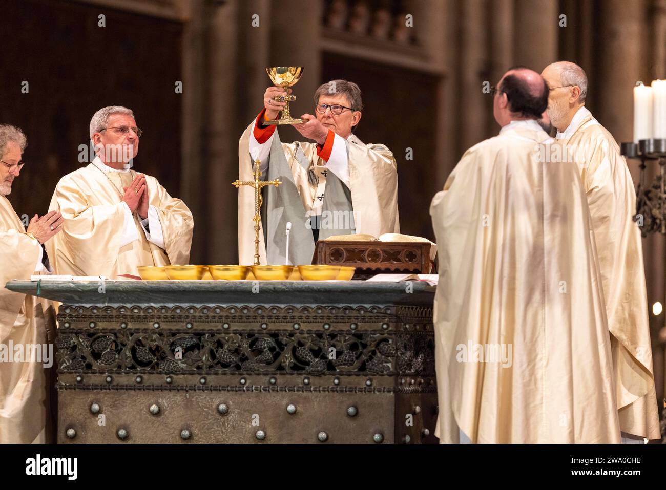 Cologne, Germany. 31st Dec, 2023. Cardinal Rainer Maria Woelki ...