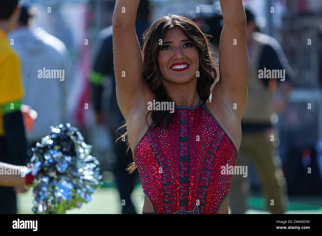 Tampa Bay, Florida, USA, December 31, 2023, Tampa Bay Buccaneers ...