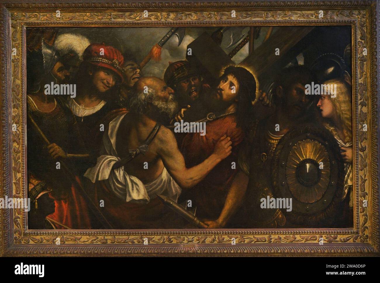 Niccolò Frangipane. Italian painter active between 1563 and 1597. Jesus ...