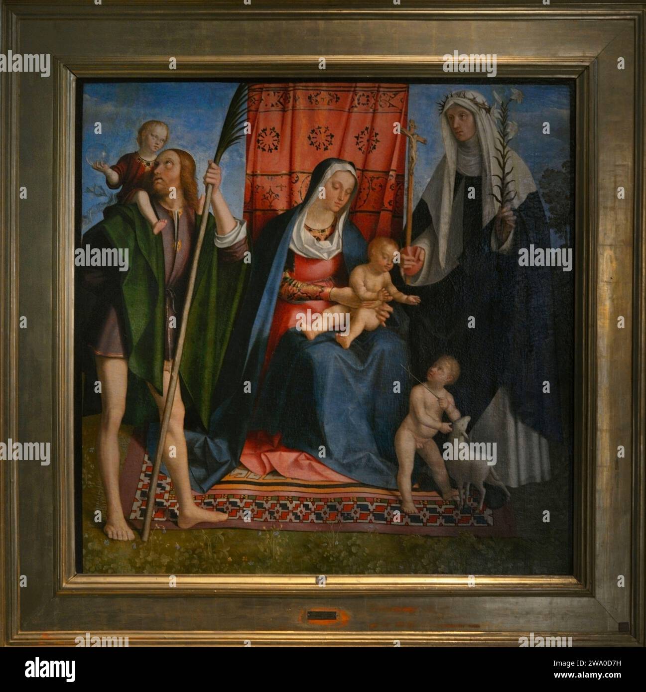 Galeazzo campi 1477 1536 italian painter hi-res stock photography and ...