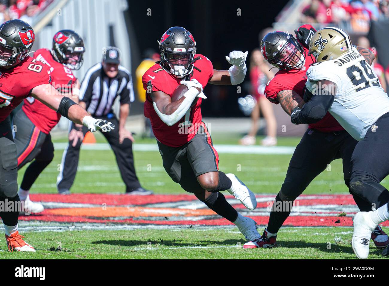 Tampa Bay, Florida, USA, December 31, 2023, Tampa Bay Buccaneers ...