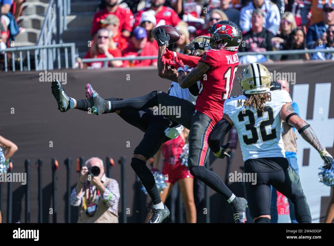 Tampa Bay, Florida, USA, December 31, 2023, New Orleans Saints player ...
