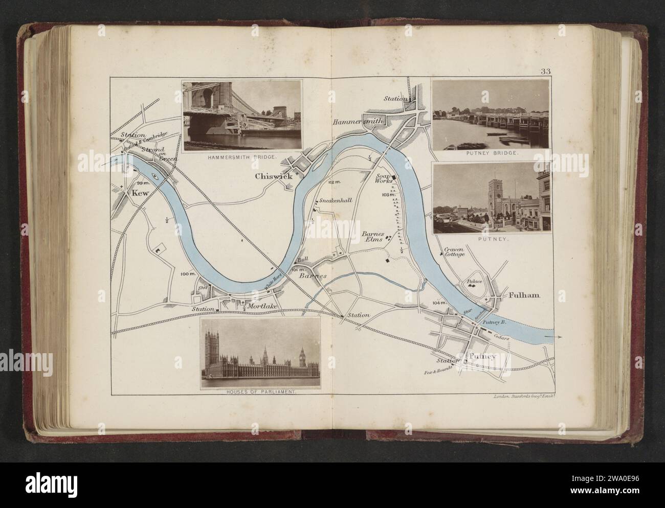 1879 london map hi-res stock photography and images - Alamy