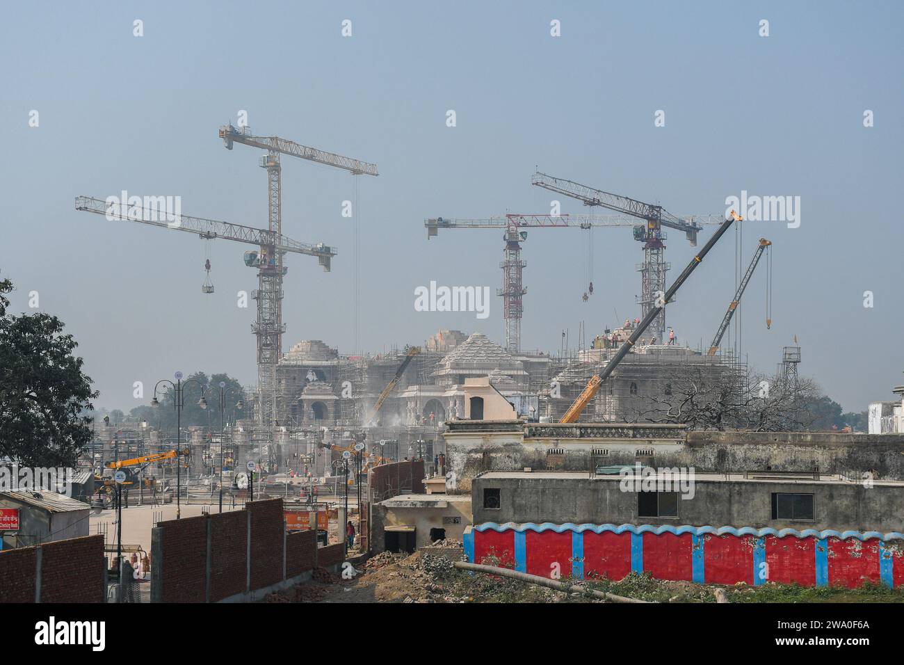 Ayodhya mandir hi-res stock photography and images - Alamy