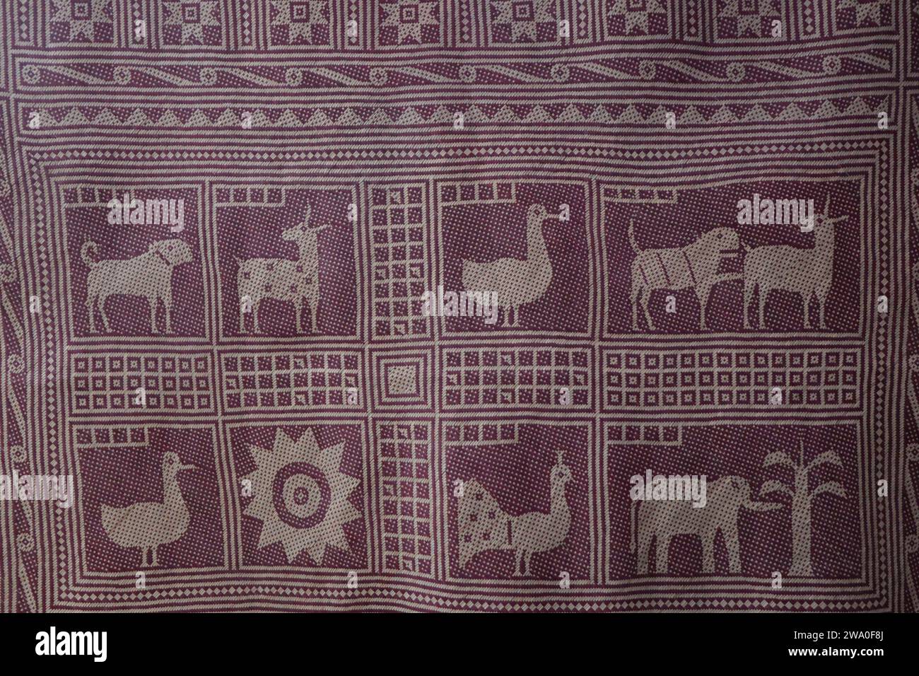 Dhaka, Bangladesh. 1st Jan, 2024. Shitol Pati (a kind of mat) displayed ...