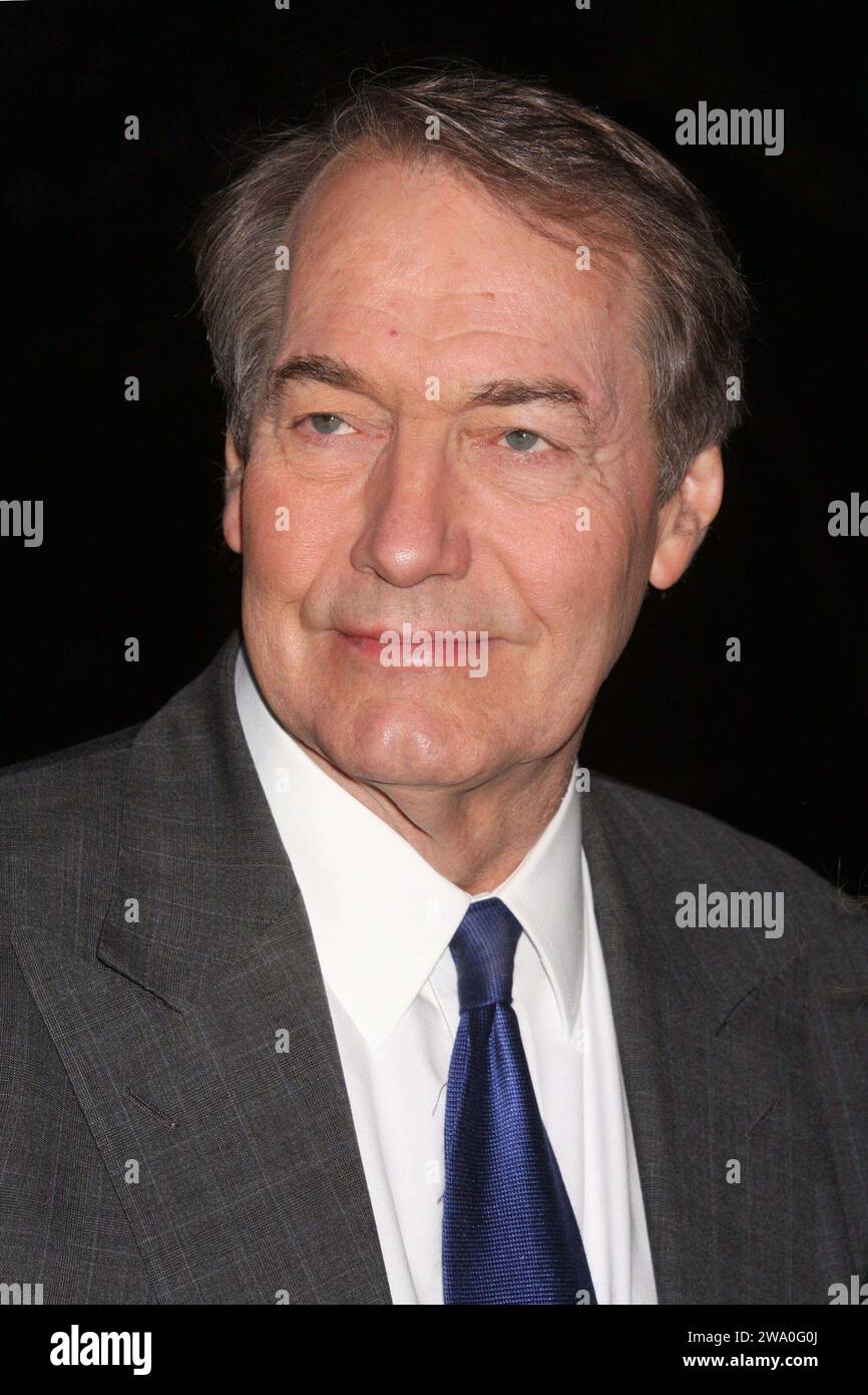 Charlie Rose attends the Vanity Fair Party to celebrate the Tribeca ...