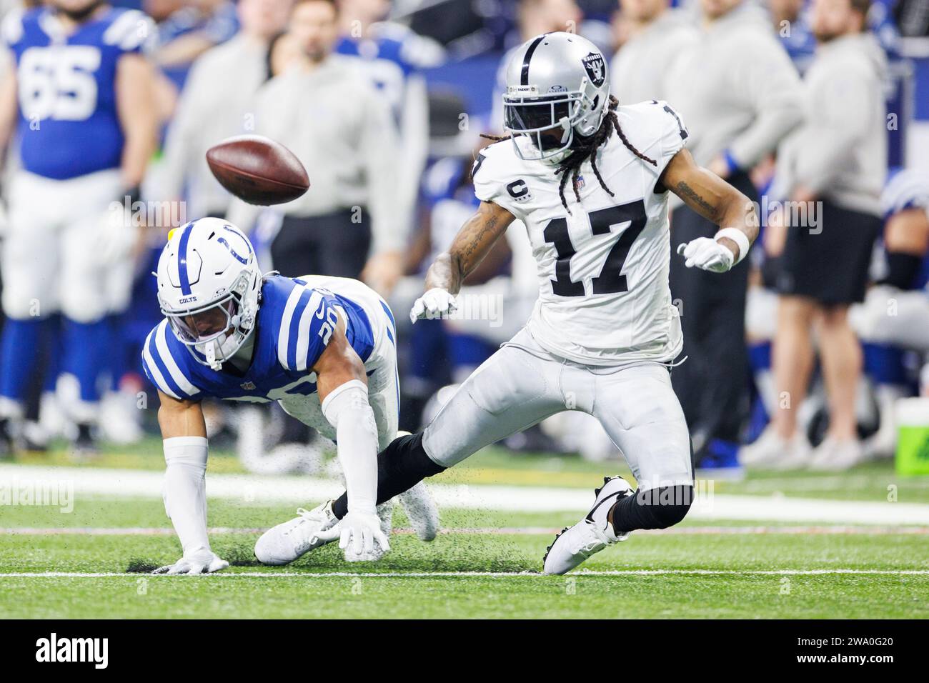 Indianapolis, Indiana, USA. 31st Dec, 2023. Indianapolis Colts ...