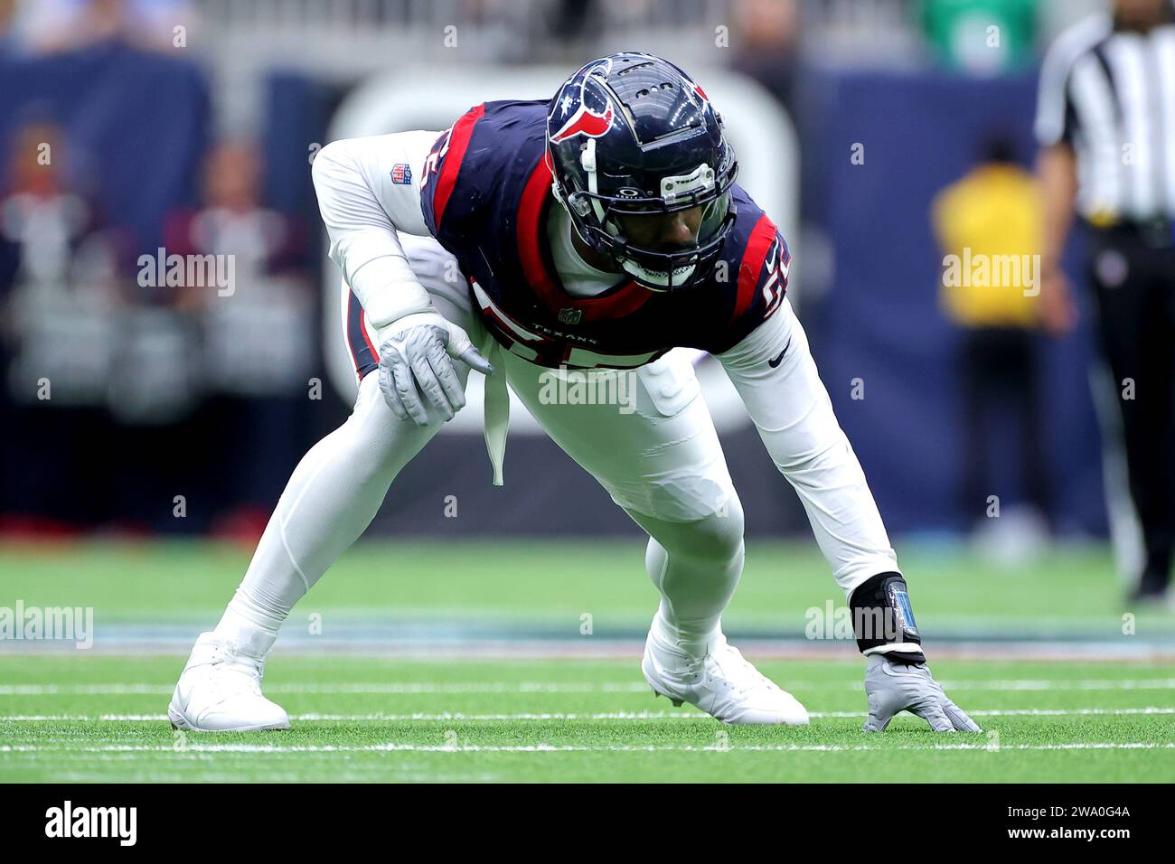 Houston, Texas, USA. 31st Dec, 2023. Houston Texans defensive end Jerry ...