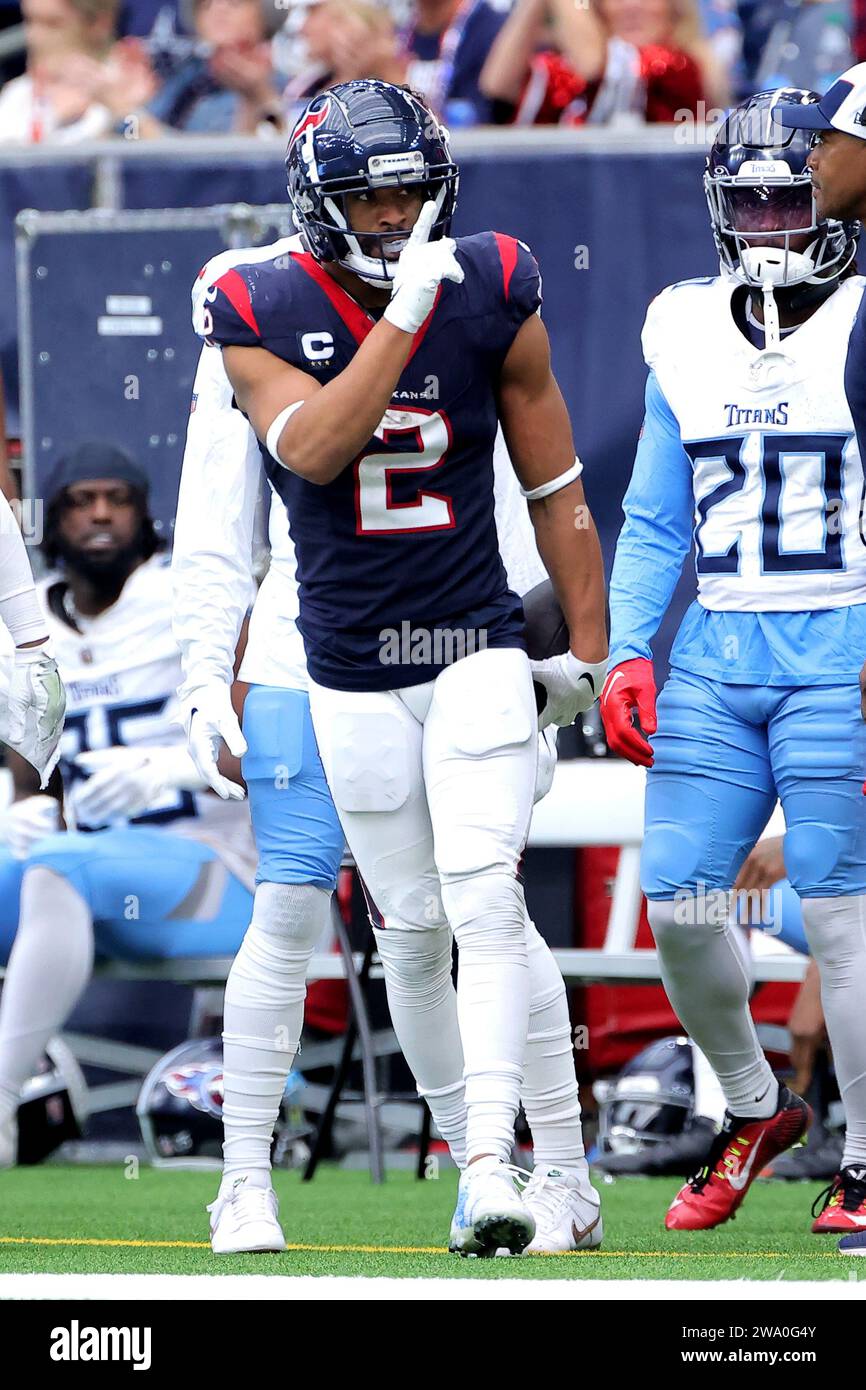 Houston, Texas, USA. 31st Dec, 2023. Houston Texans wide receiver ...